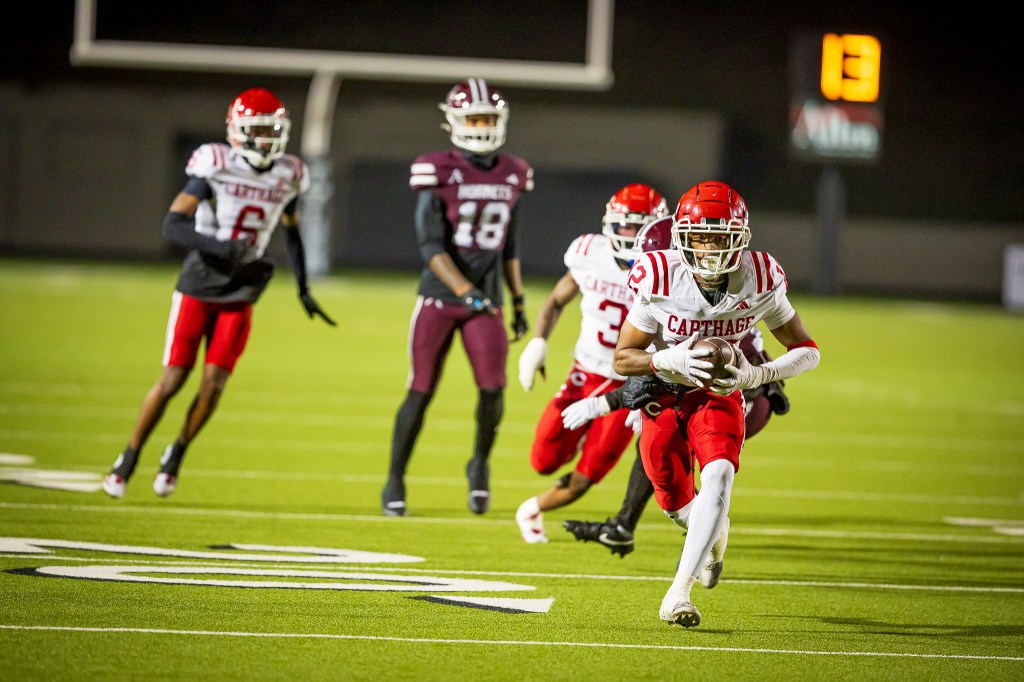 Football: No. 1 Carthage intercepts Richardson five times, blows out No ...