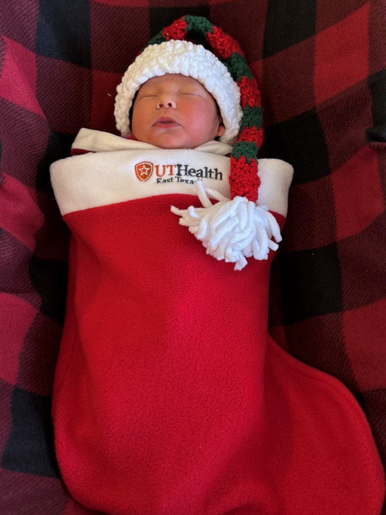 Babies born at UT Health East Texas receive special Christmas stocking ...